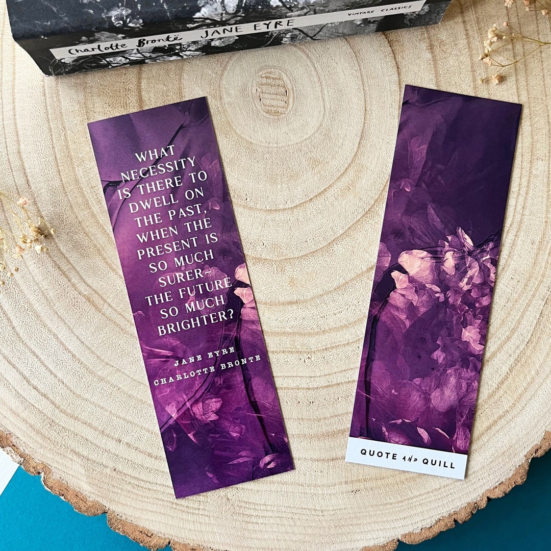 Jane Eyre - 'past, Present, Future' Bookmark - Charlotte Bronte ...