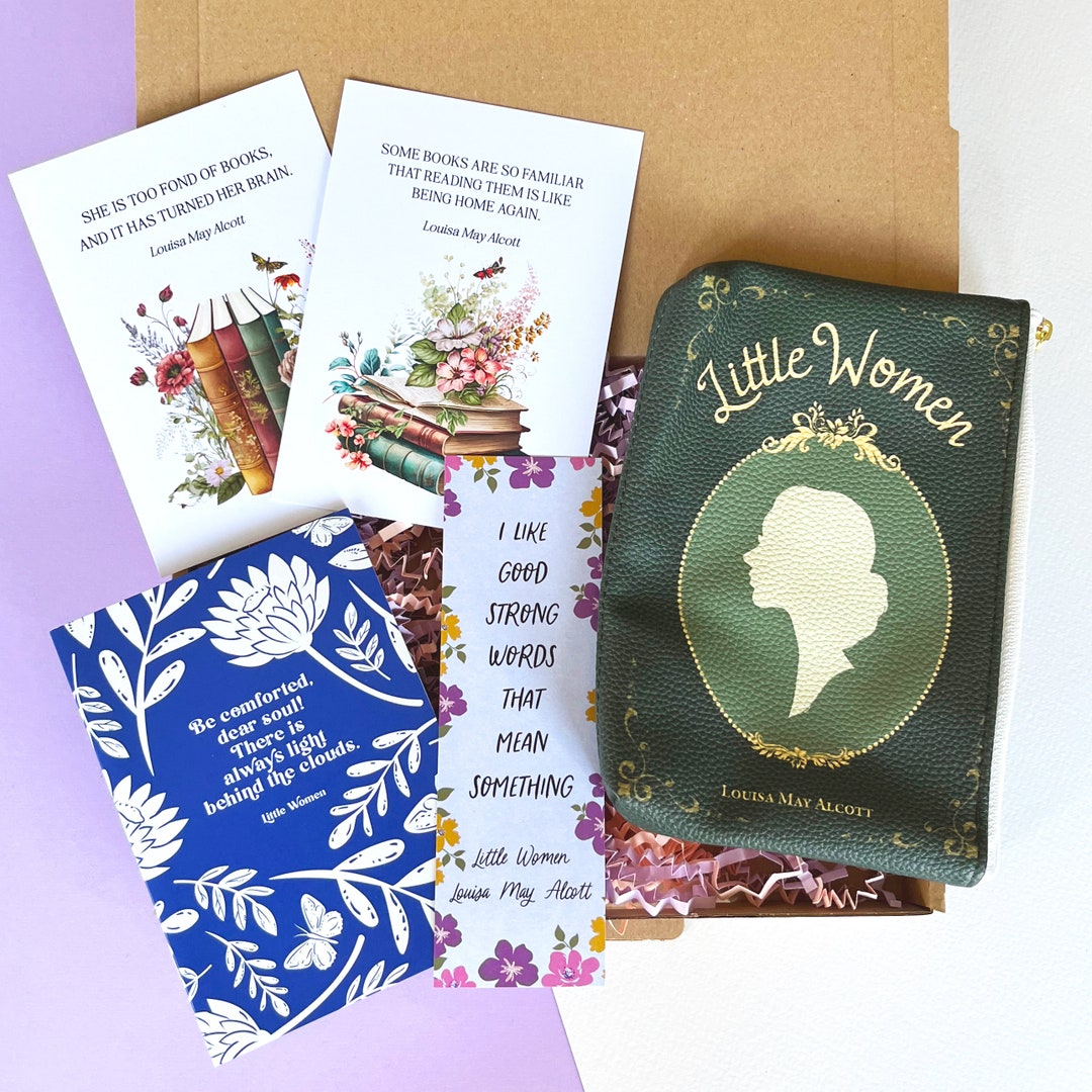 Louisa May Alcott Literary Gift Set Little Women Letterbox - Etsy UK