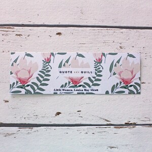 Little Women - 'in This Workaday World' Bookmark - Louisa May Alcott ...