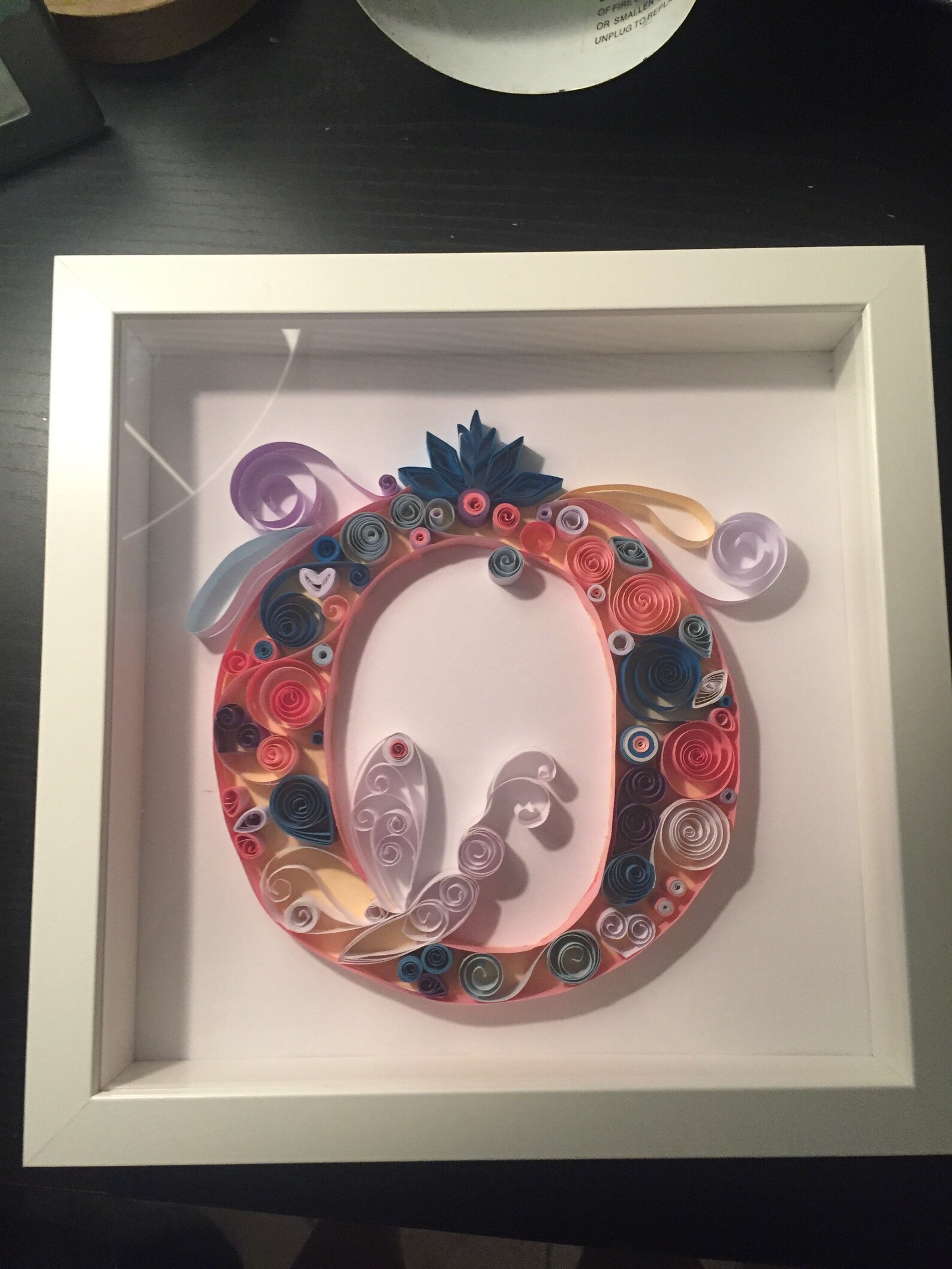 Paper Quilling Art - Letter O - Etsy