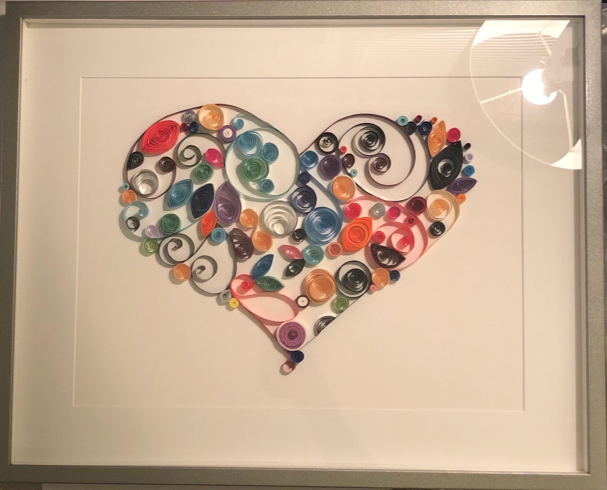 Heart Paper Quilled - Etsy