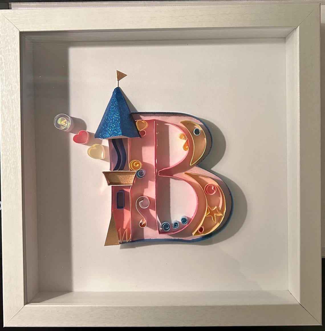 Paper Quilling Art - Letter B - Etsy