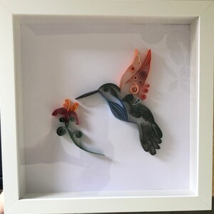 Hummingbird - Paper Quilled - Etsy