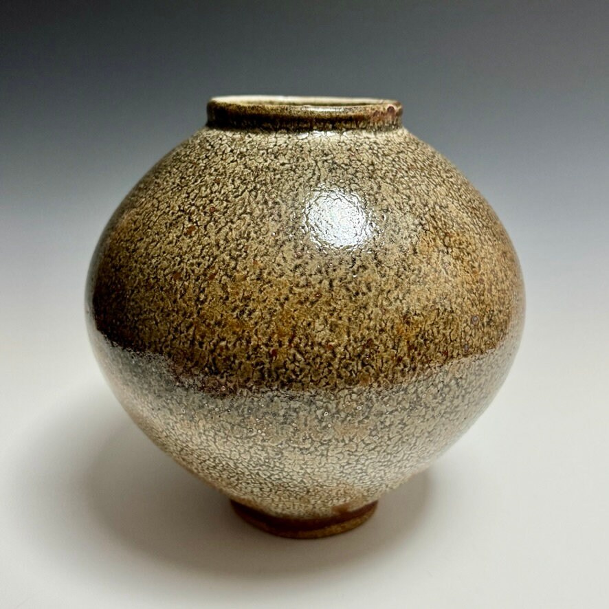 Shino Moon Jar by Jason Fox - Etsy