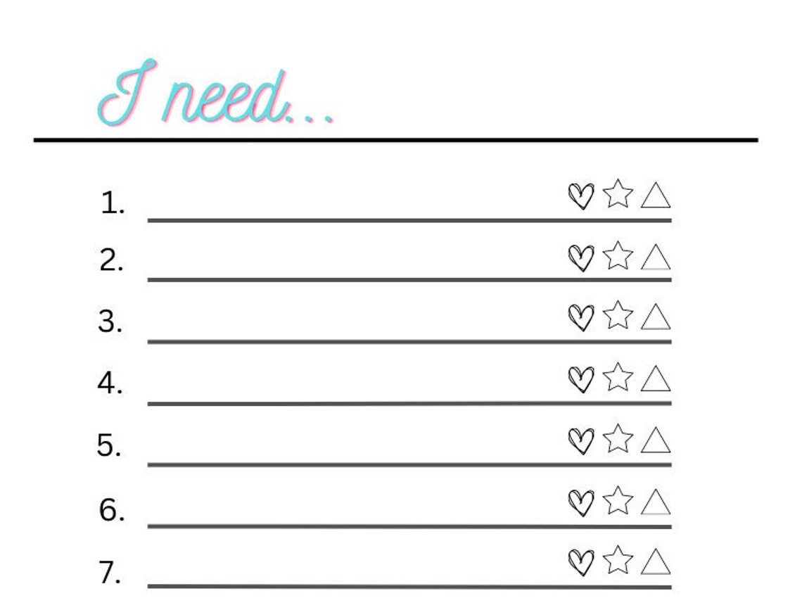 Simple Shopping List Template, PDF, Printable, Downloadable ...