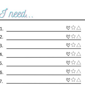 Simple Shopping List Template, PDF, Printable, Downloadable ...