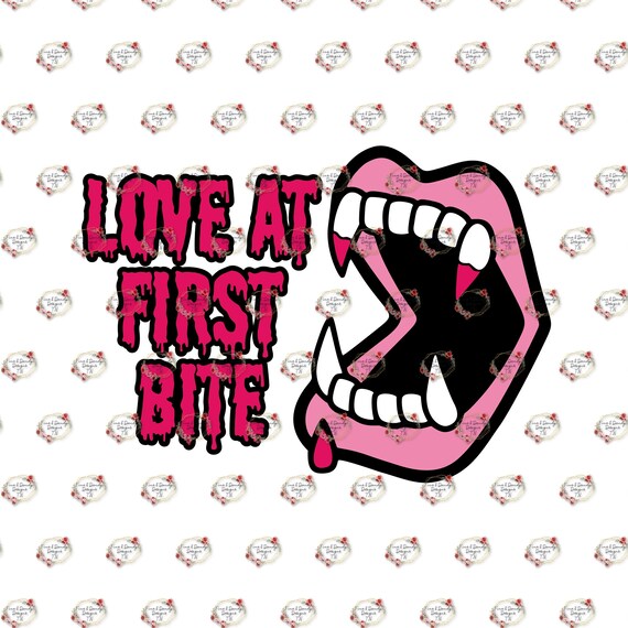 Love at First Bite... SVG PNG JPG Cut File Digital - Etsy