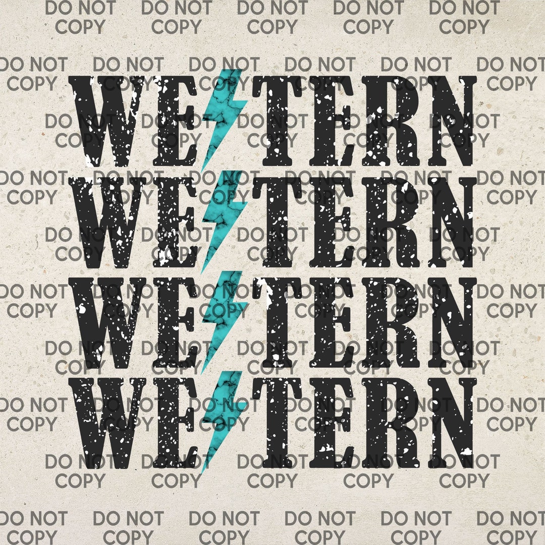 Western Stacked Distressed... PNG, JPG, Digital Download - Etsy