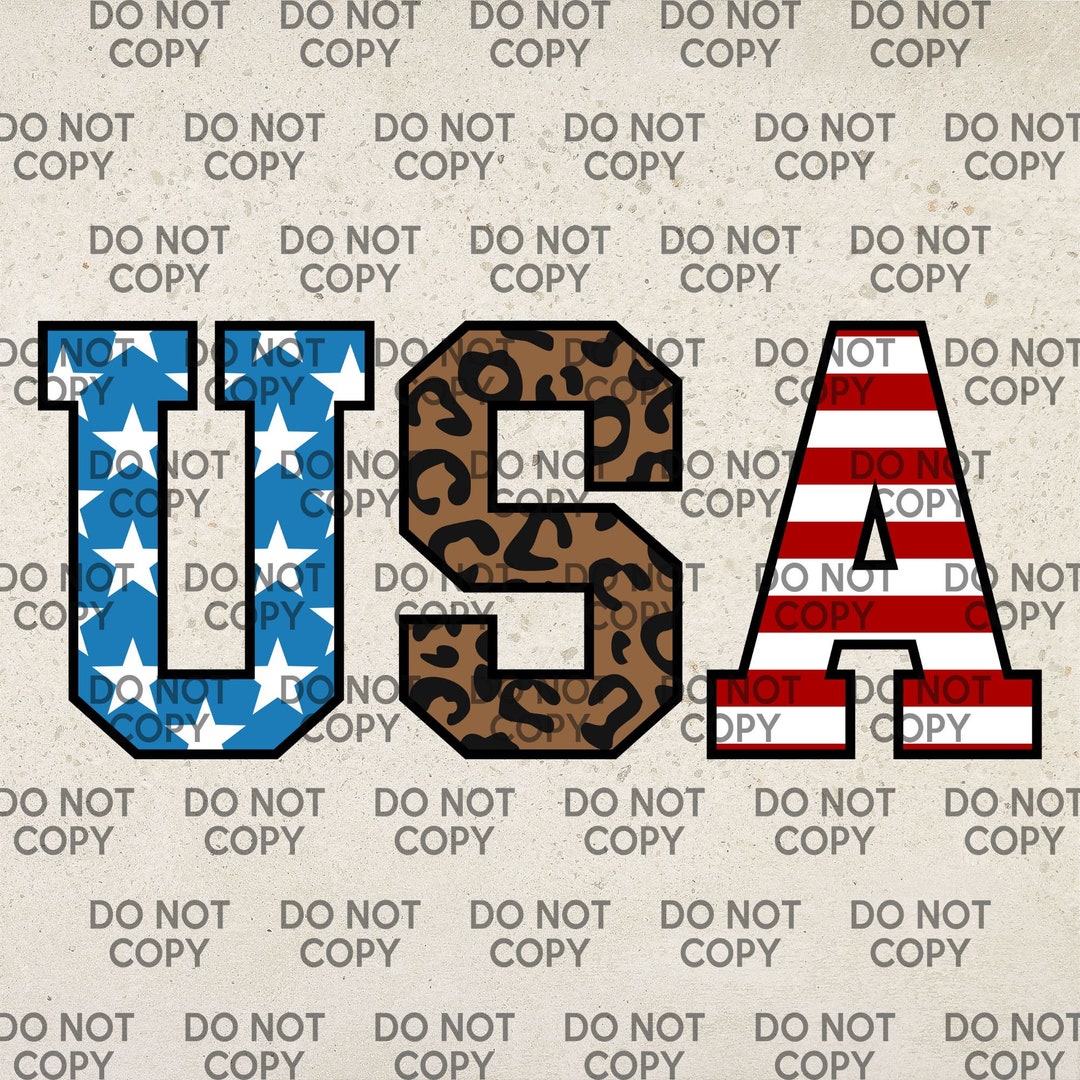 USA Leopard Flag... Svg, Png, Jpg, Cut File, Digital Download - Etsy