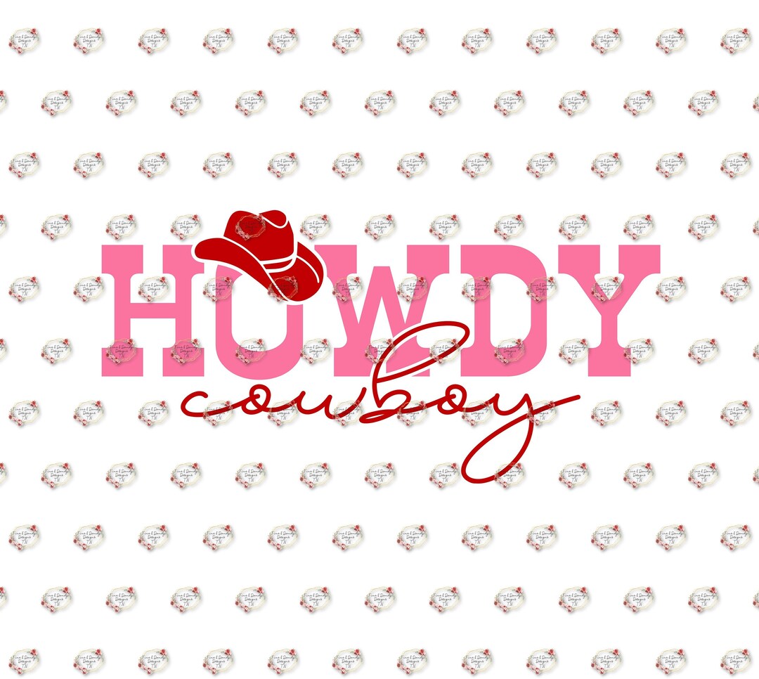 Howdy Cowboy... SVG PNG JPG Cut File Digital Download - Etsy