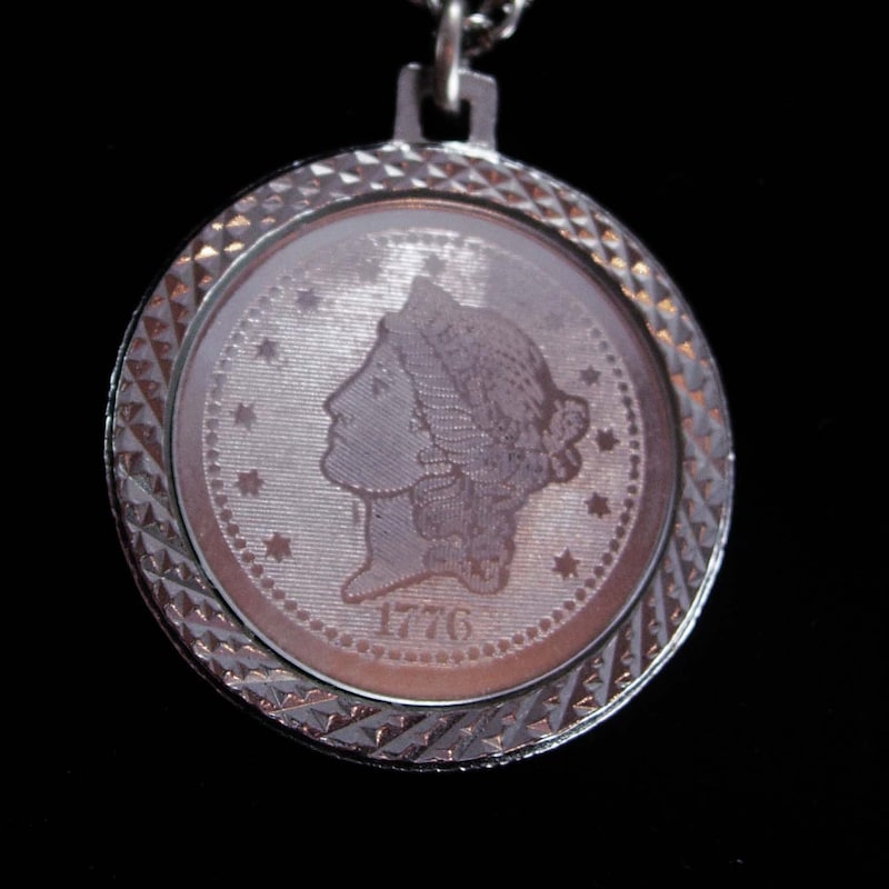 Cut Coin Necklace - Etsy