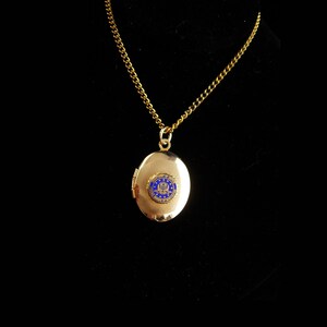 Vintage FBI Locket Necklace 1950's Dept of Justice Pendant Graduation ...