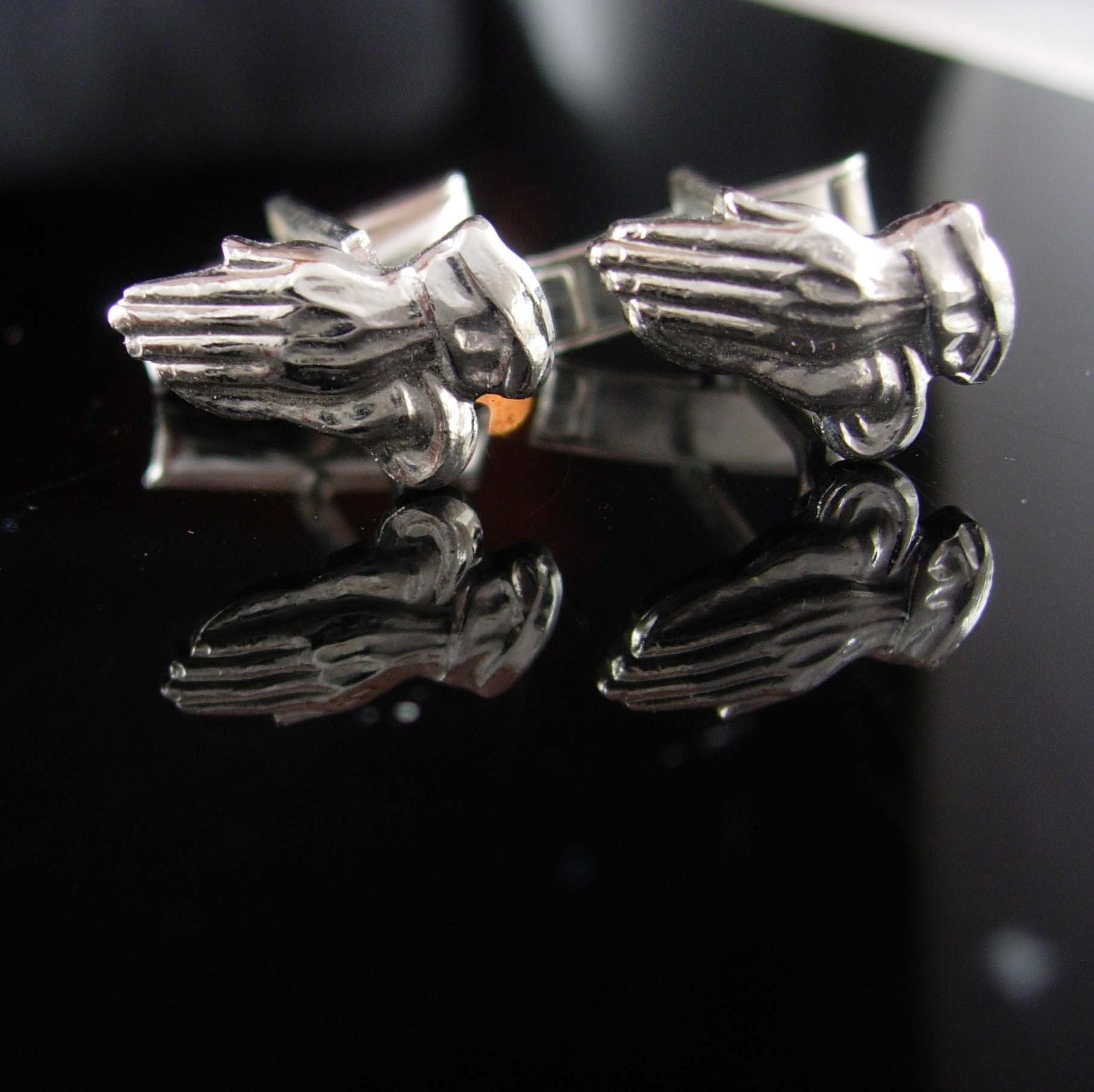 Vintage Hand Cufflinks Pray for PEACE Pastor Gift Religious - Etsy