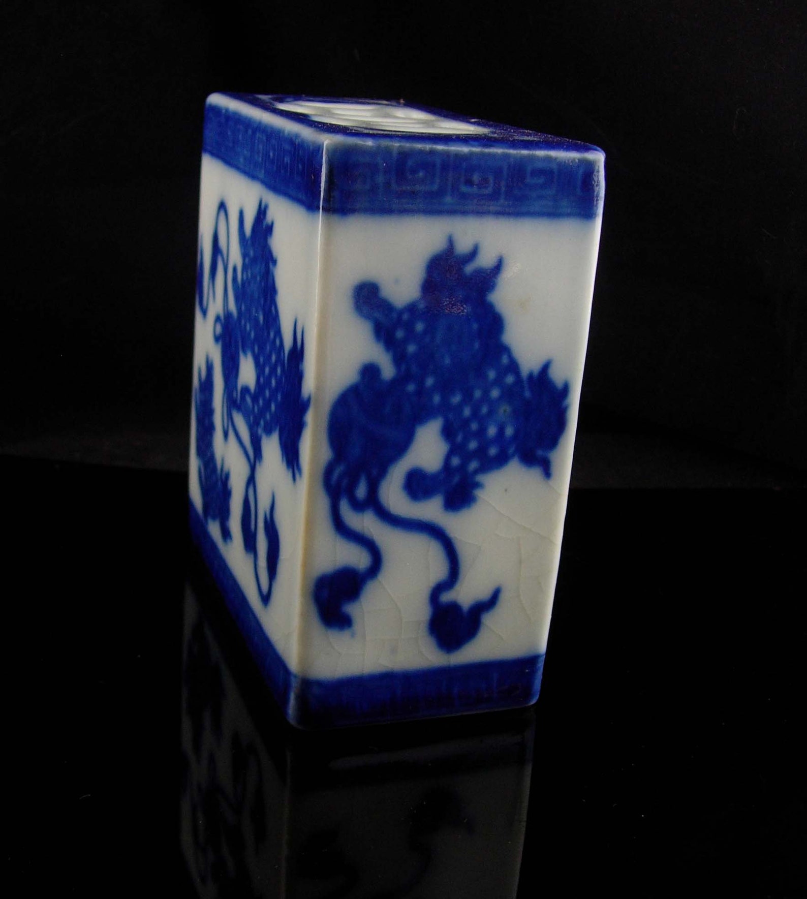 Antique Foo Dog Opium Pillow Vintage Mythical Protectors - Etsy