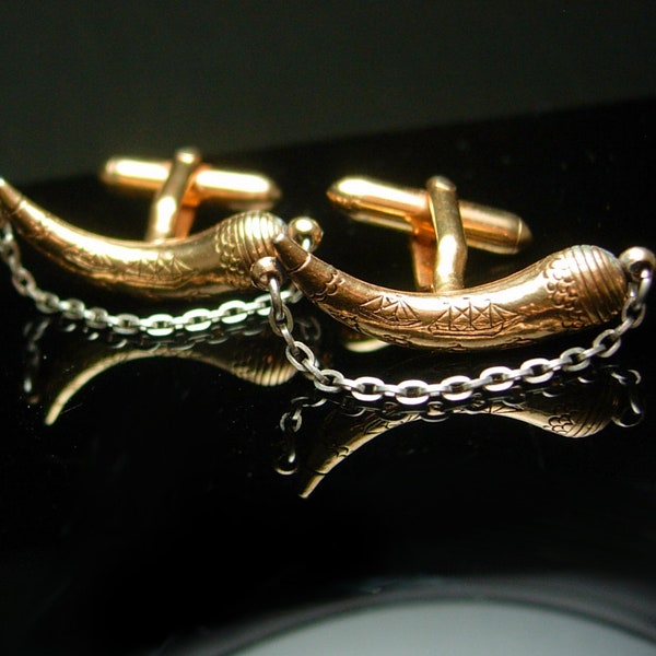 Chain Cufflinks - Etsy