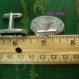 LARGE Car Cufflinks Vintage Antique Roadster 1957 Tbird Thunderbird MG ...