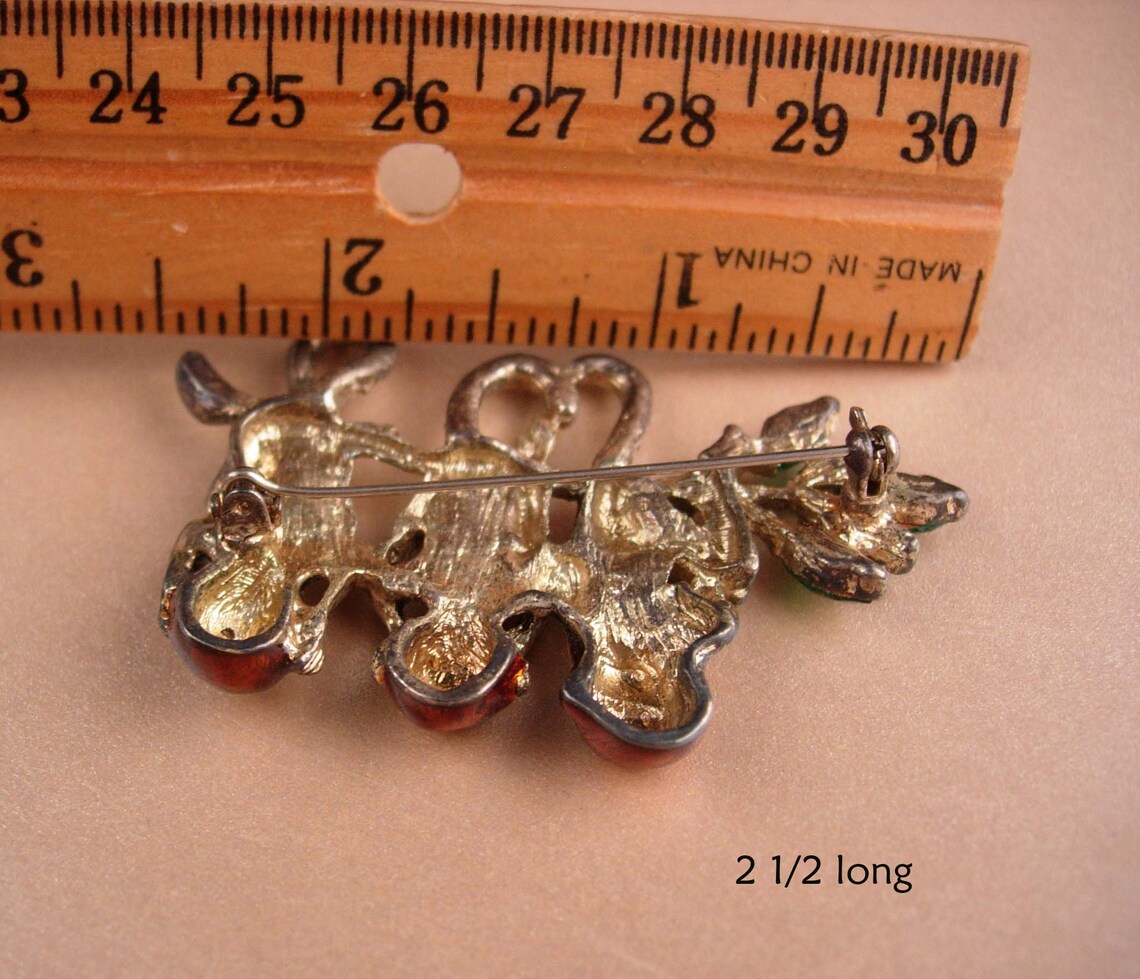 Vintage Monkey Brooch Enamel Monkey Pin Whimsical Gift - Etsy