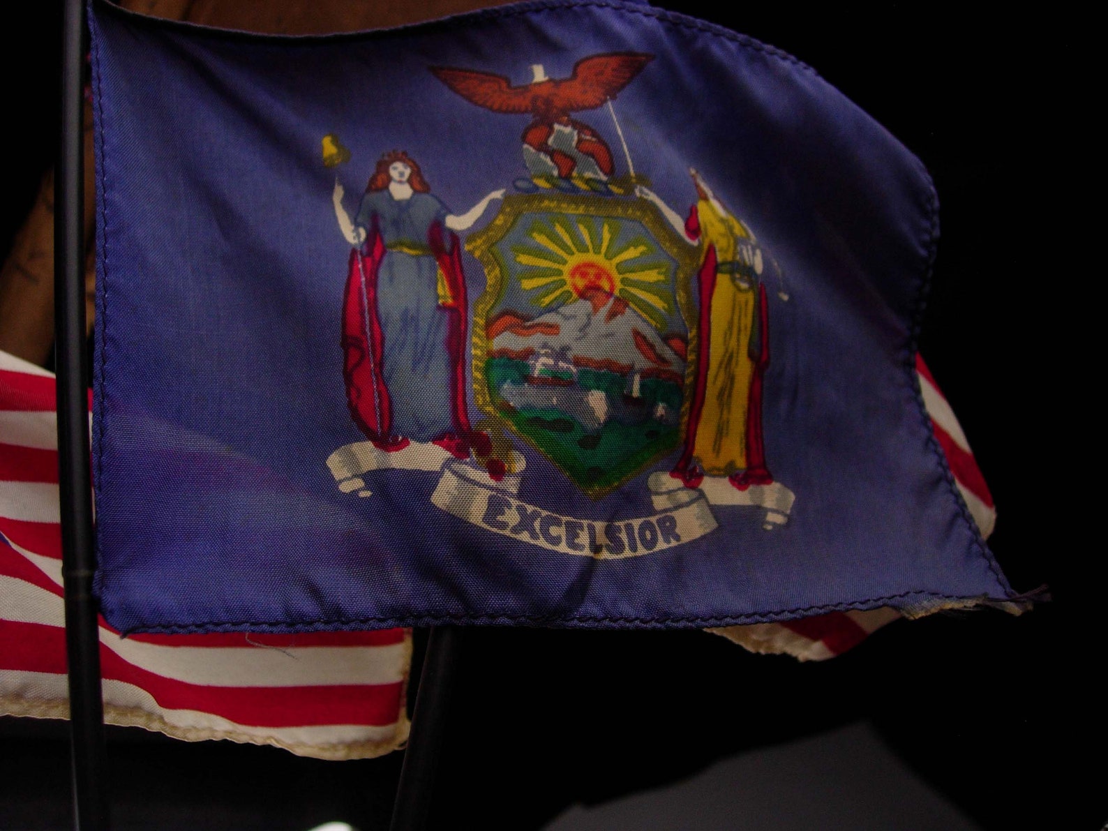 Antique 1884 Book Desk Flags Parchment Declaration - Etsy