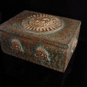 Vintage Devil Box / Italian Gargolye Box / Signed Primitive - Etsy