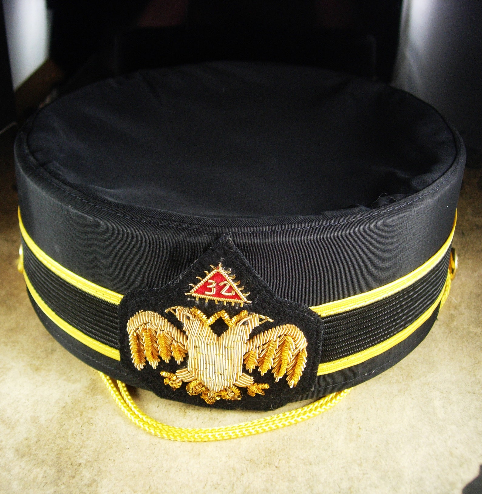 Masonic 32nd Degree Hat Scottish Rite Cap Masonic Hat Size 7 - Etsy