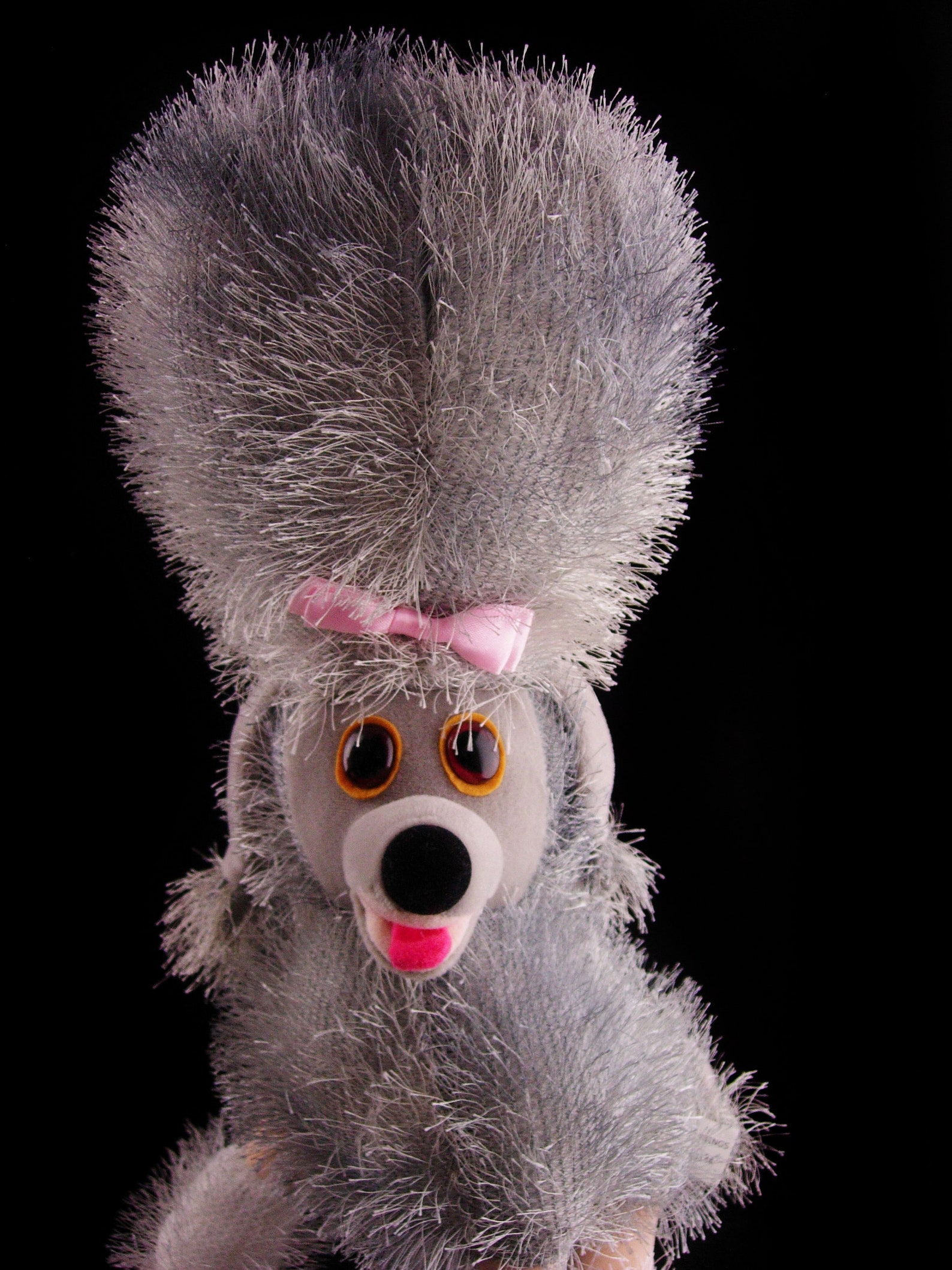 Vintage Gray Poodle Fancy Updo Unusual Dog Gift Animal - Etsy