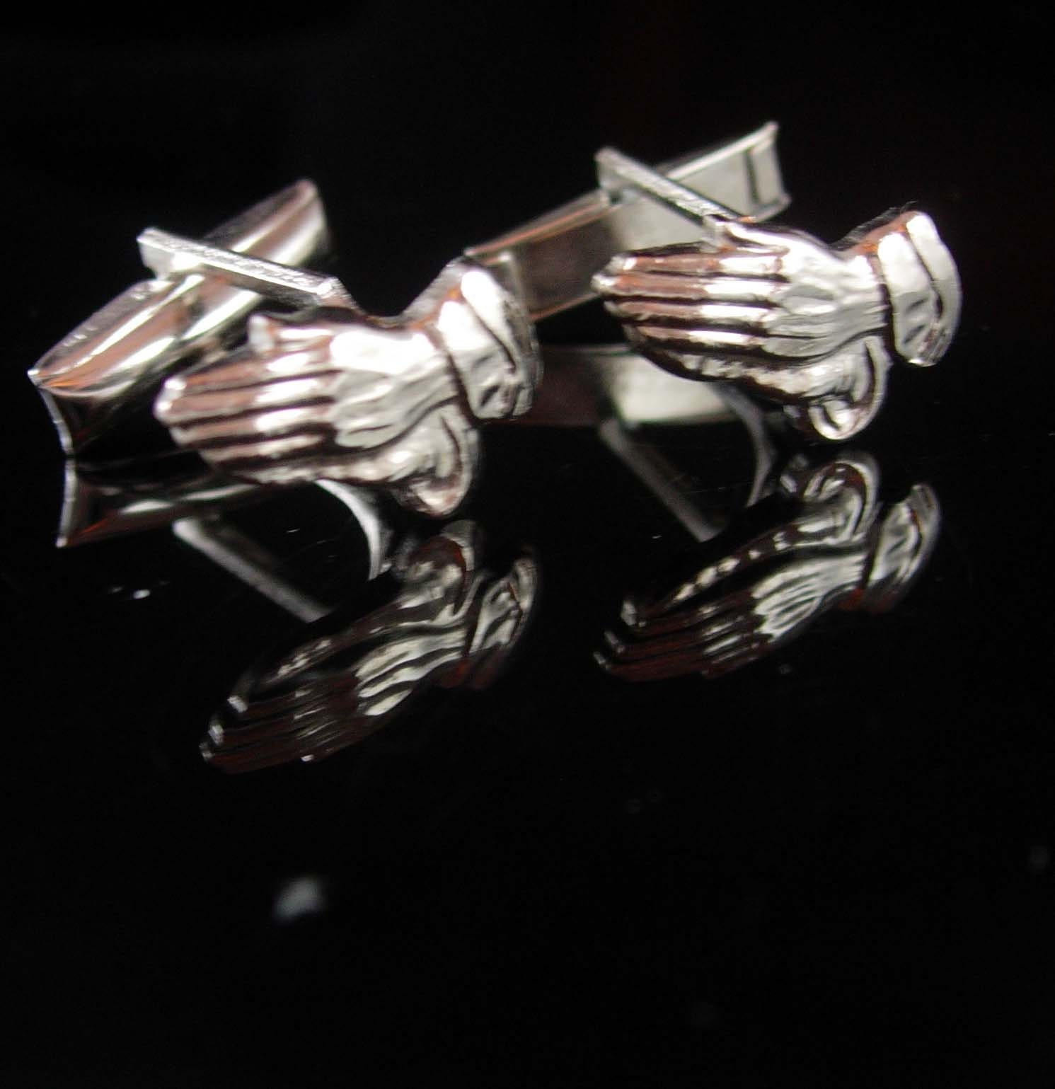 Vintage Hand Cufflinks Pray for PEACE Pastor Gift Religious - Etsy