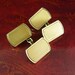 9kt Gold Cuff Links 1800's Victorian Set Antique Scottish Cufflinks ...