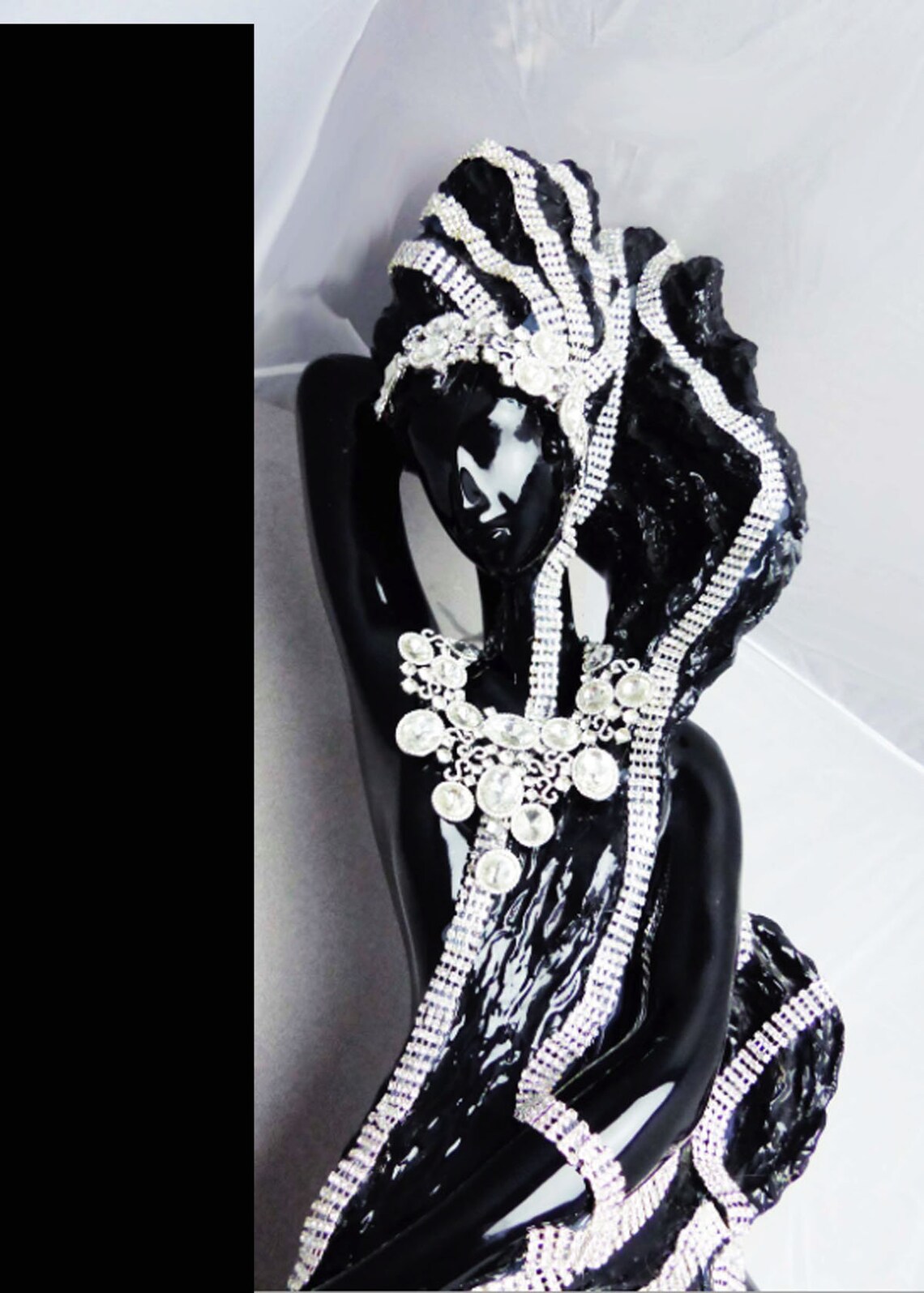 4 Foot Tall Art Deco Store Display / Exotic Nude Statue / Life | Etsy