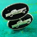LARGE Car Cufflinks Vintage Antique Roadster 1957 Tbird Thunderbird MG ...