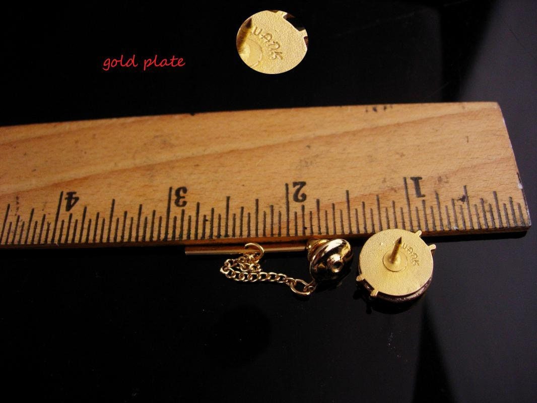 Medieval Tie Tack / Enamel Gilt Centurion / 14kt Gilt Roman - Etsy