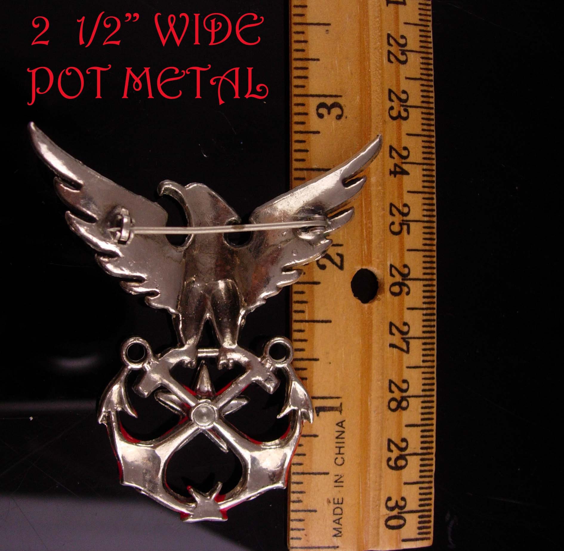 Vintage Military Brooch Rare Ww11 1940 Vintage Patriotic - Etsy