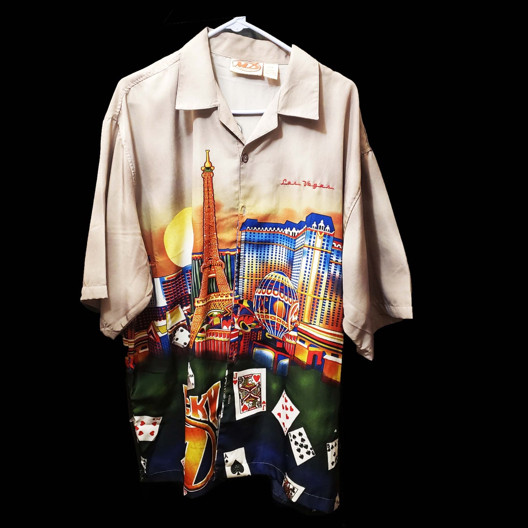 2x Mens Gambling Shirt Las Vegas Gift Black Jack Player Malibu Dreams ...