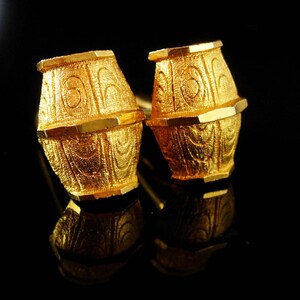 Beer Keg Cufflinks Novelty Bachelor Party - Wine Barrel Gift Vintage ...