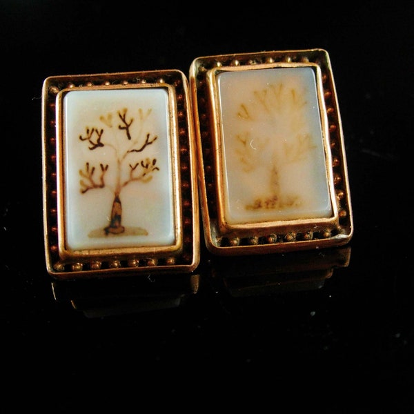 Tree Cuff Links - Etsy
