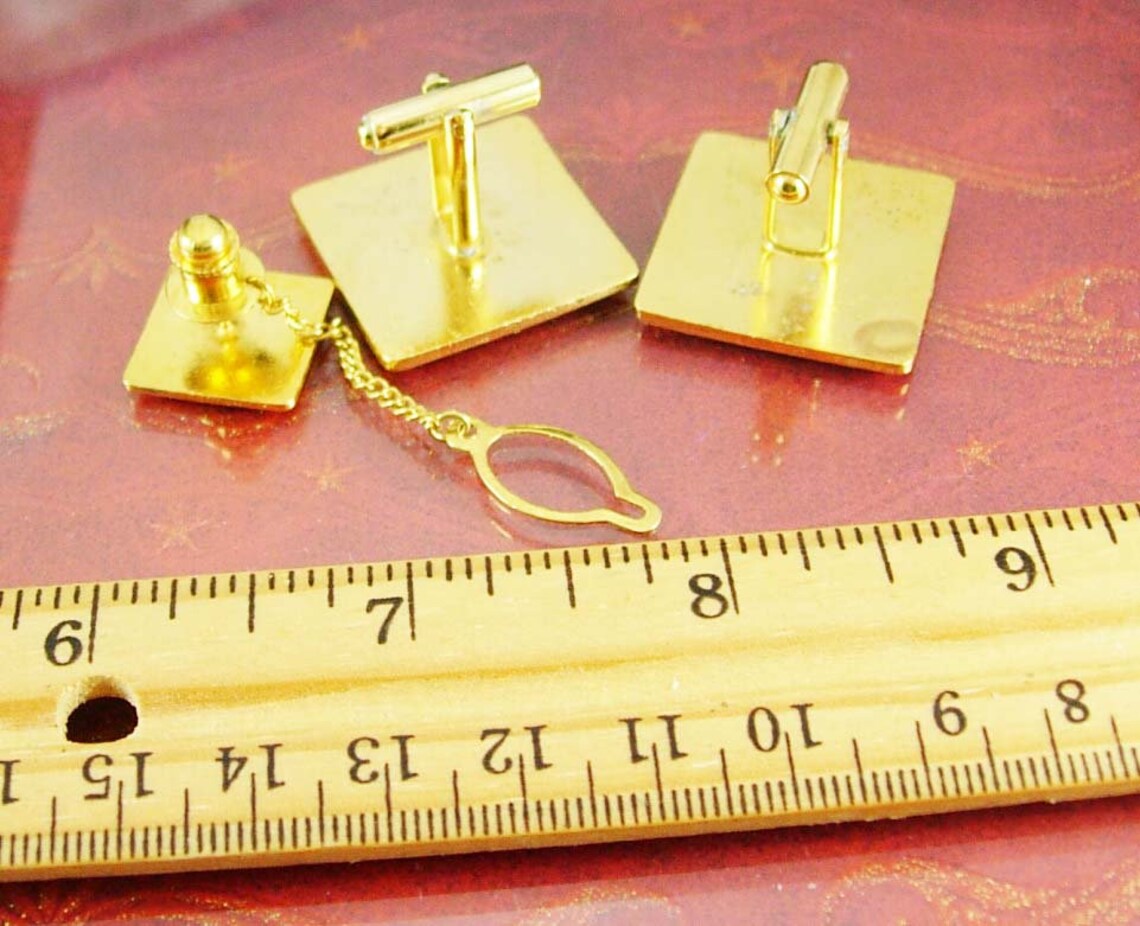 Vintage Chinese Cufflinks ORIGINAL box China Cloisonne Asian | Etsy