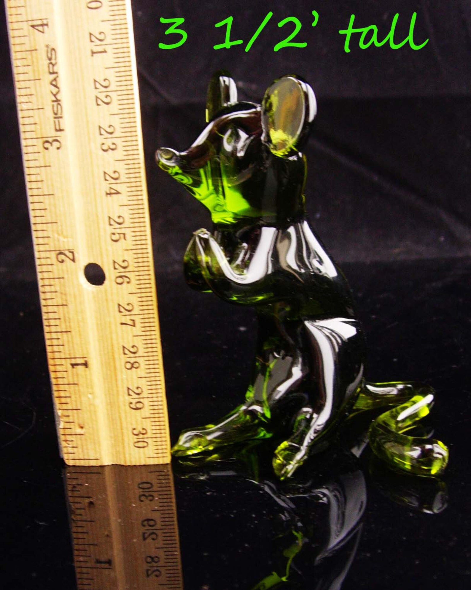 Praying Mouse Paperweight / Glass Mice / Vintage Blown Glass / - Etsy