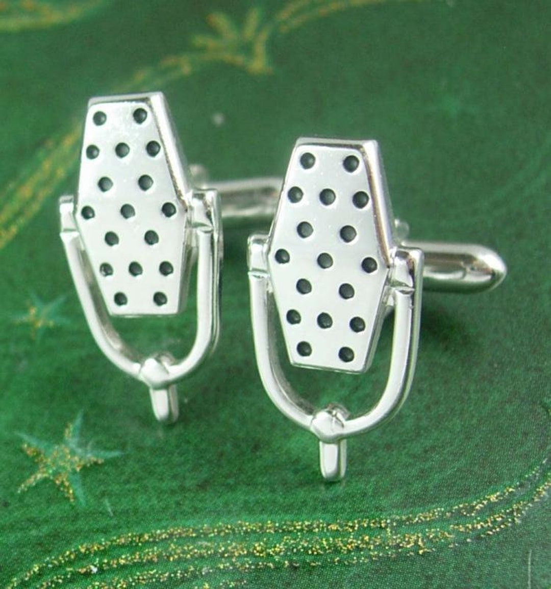 Vintage Radio Microphone Cufflinks Wedding Groom Gift Announcer Play by ...