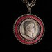 Vintage Napoleon Necklace / Coin Jewelry / Bonaparte Portrait / French ...