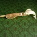 Extra Largetieclip Anson Fish Gold Hinged Tie Clip Vintage Bass and Net ...