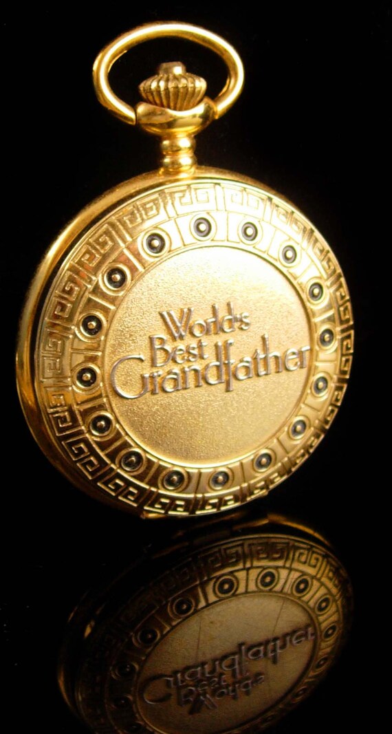 Mens Pocketwatch - Grandfather gift - steampunk acces… - Gem
