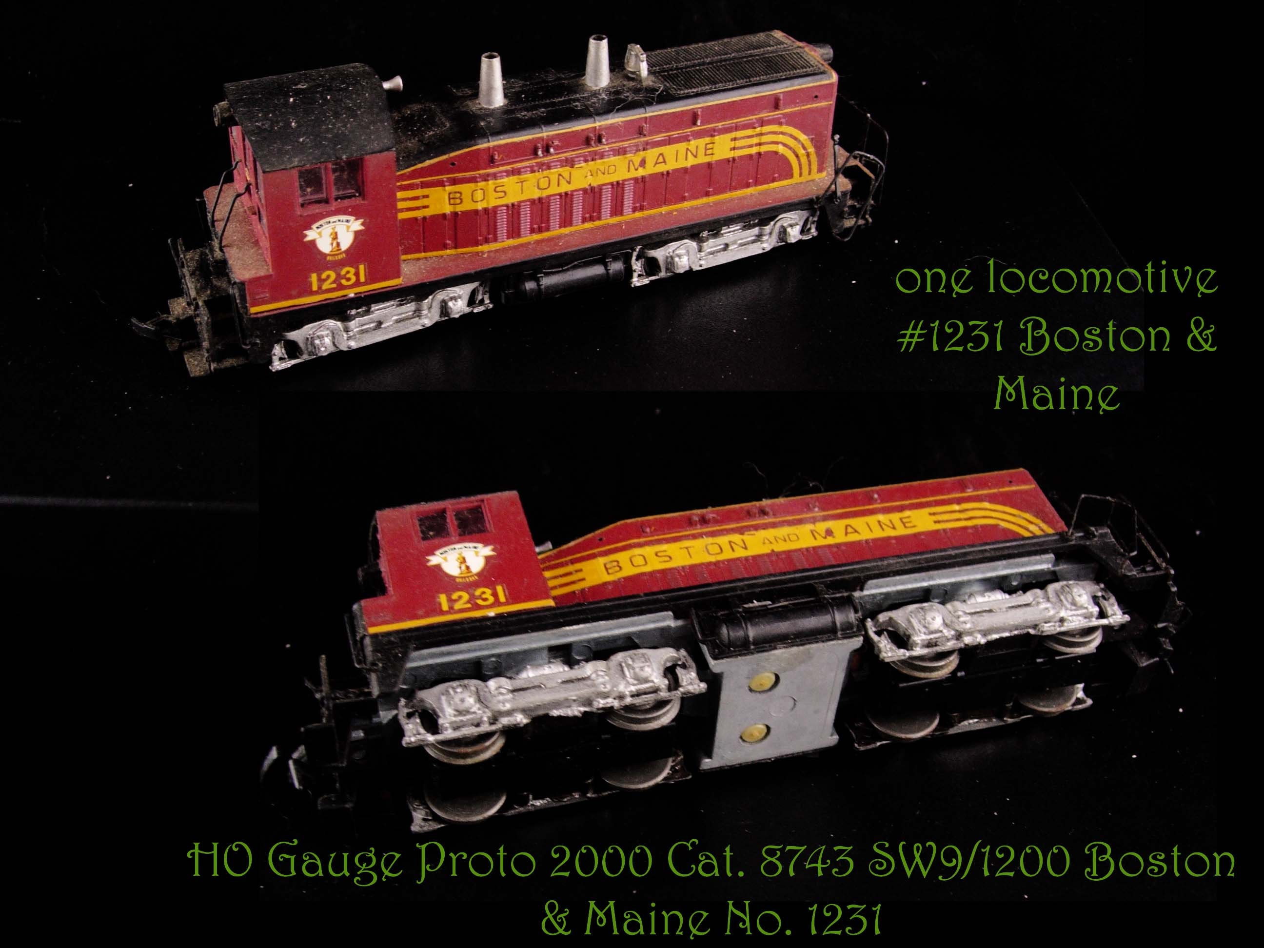 8 Vintage Model Trains Kadee Boston Locomotives Train - Etsy