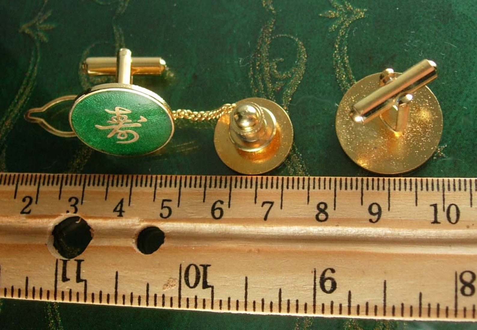 Vintage Chinese Cufflinks ORIGINAL Box Cloisonne Asian - Etsy