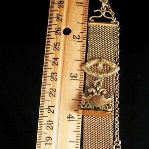 Antique Watch Fob Watch Chain Ornate Buckle Vest Suit Accessory Vintage ...