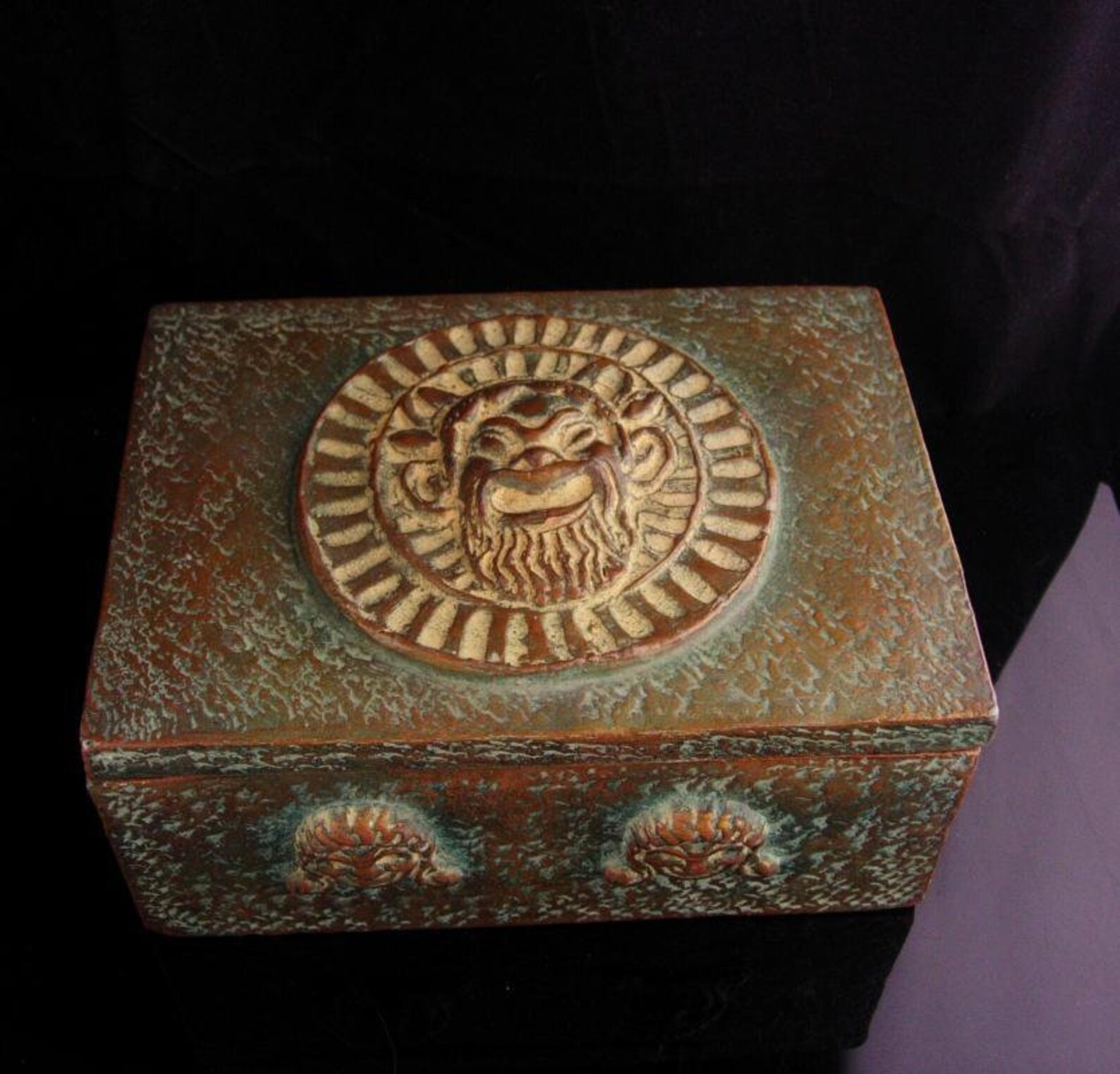 Vintage Devil Box / Italian Gargolye Box / Signed Primitive - Etsy