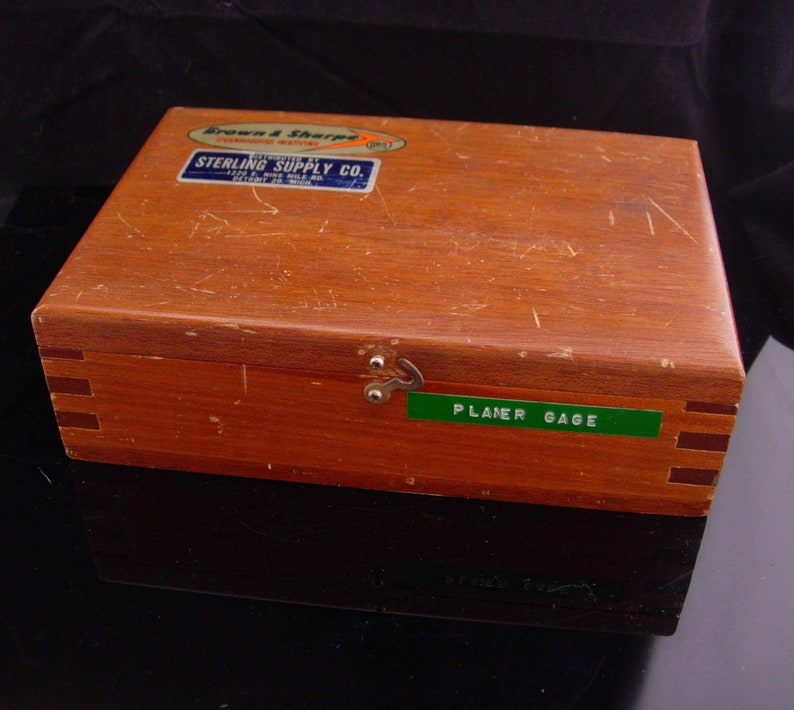 Vintage Planer / Original Wood Box / Brown & Sharpe / Shaper - Etsy