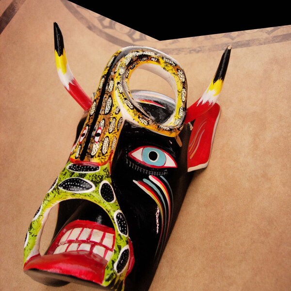 Mexican Demon Mask - Etsy