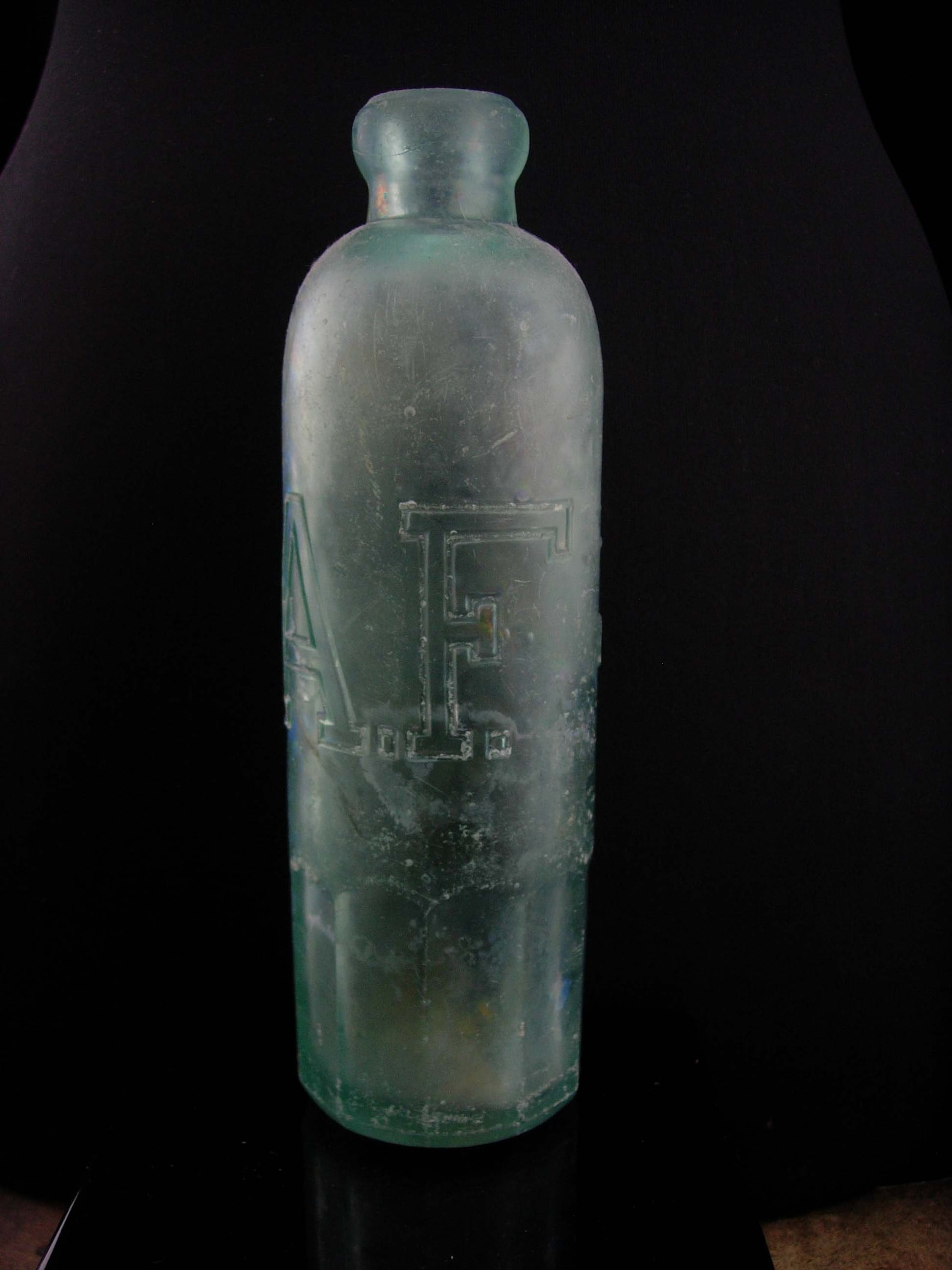 Antique 1880s Iridescent Soda Bottle Albert Fischer Barware | Etsy