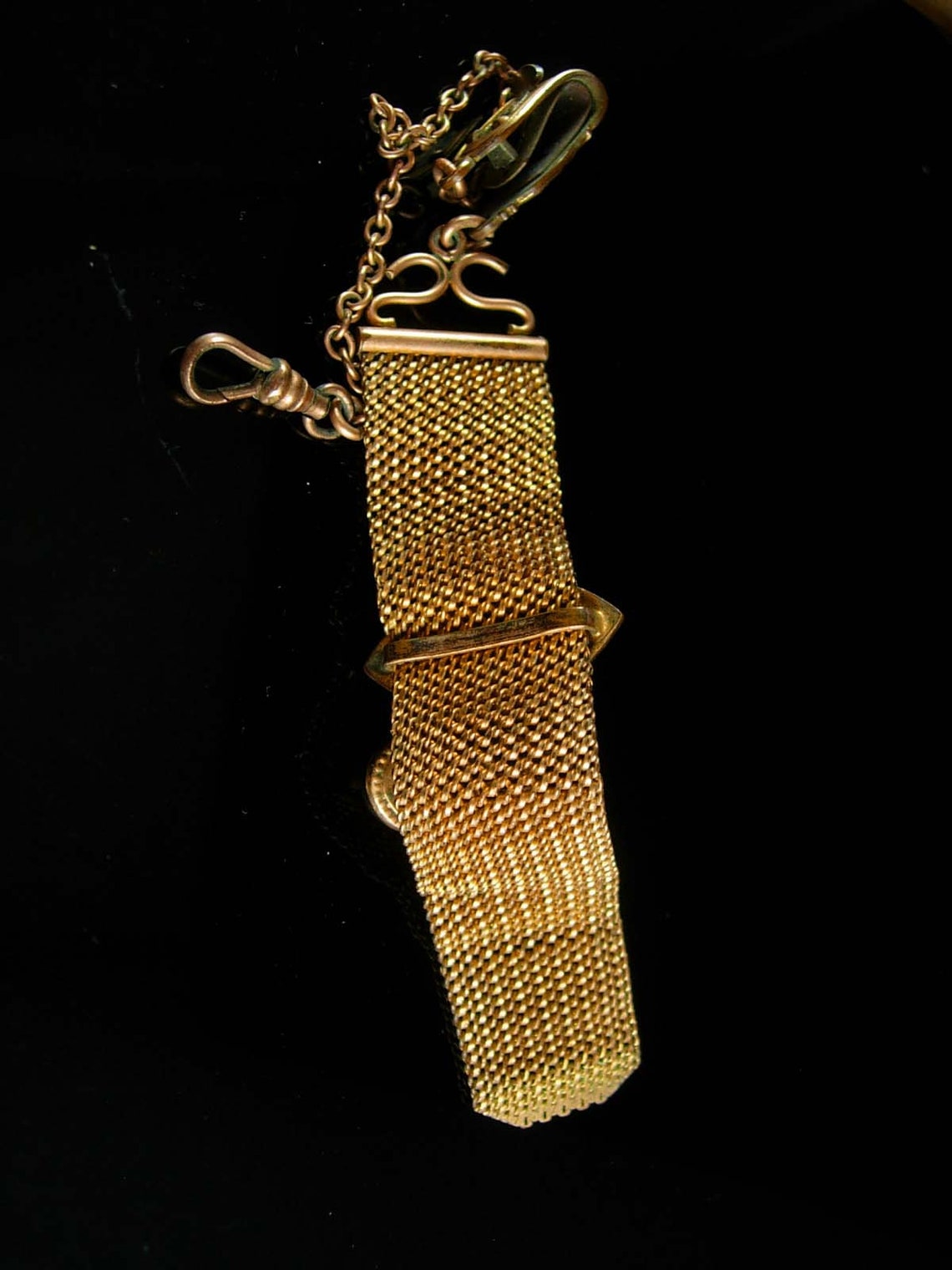 Antique Watch Fob Watch Chain Ornate Buckle Vest Suit - Etsy