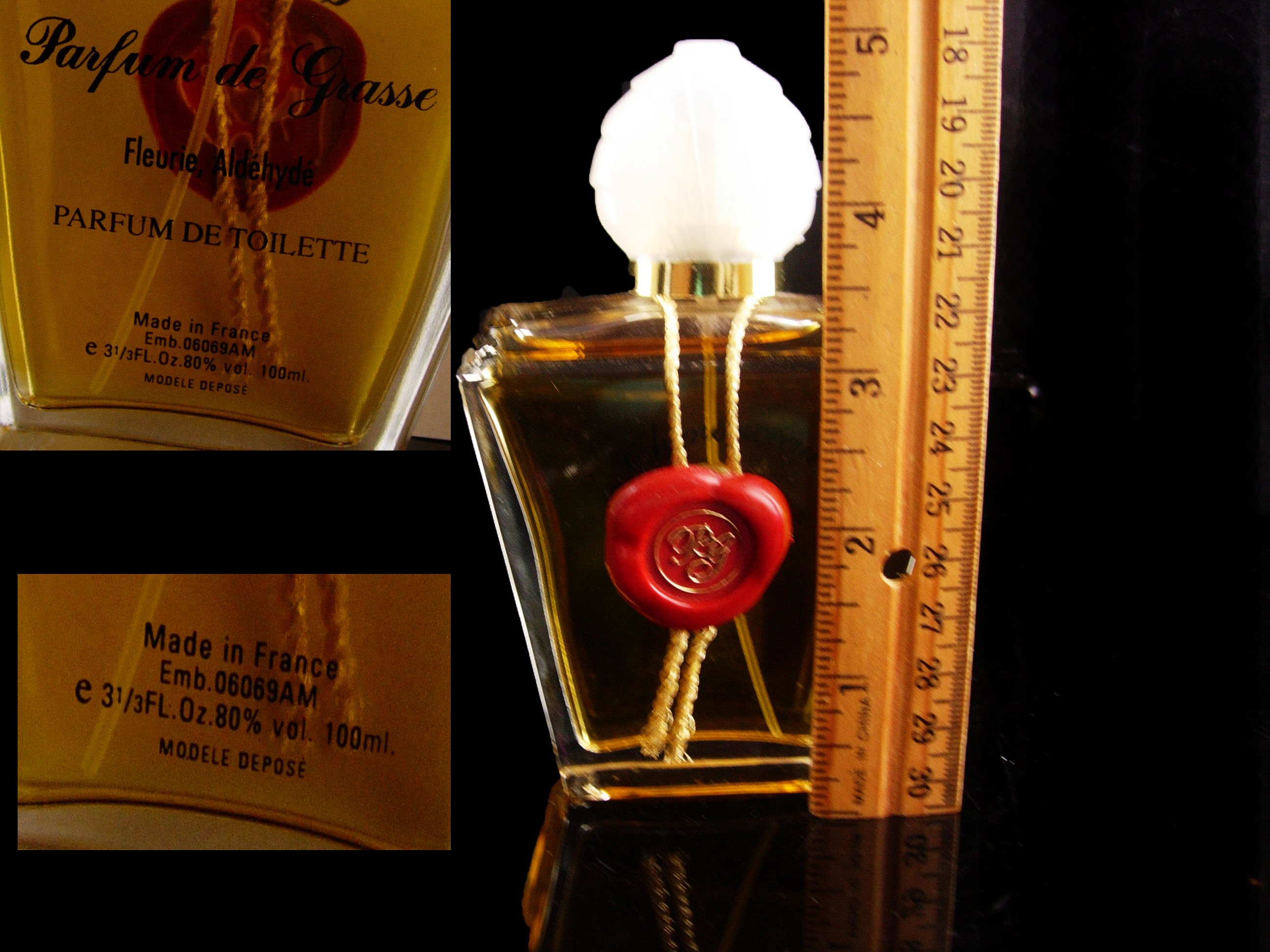 3 1/3 Ox French Perfume Parfums De Grasse Wax Seal - Etsy