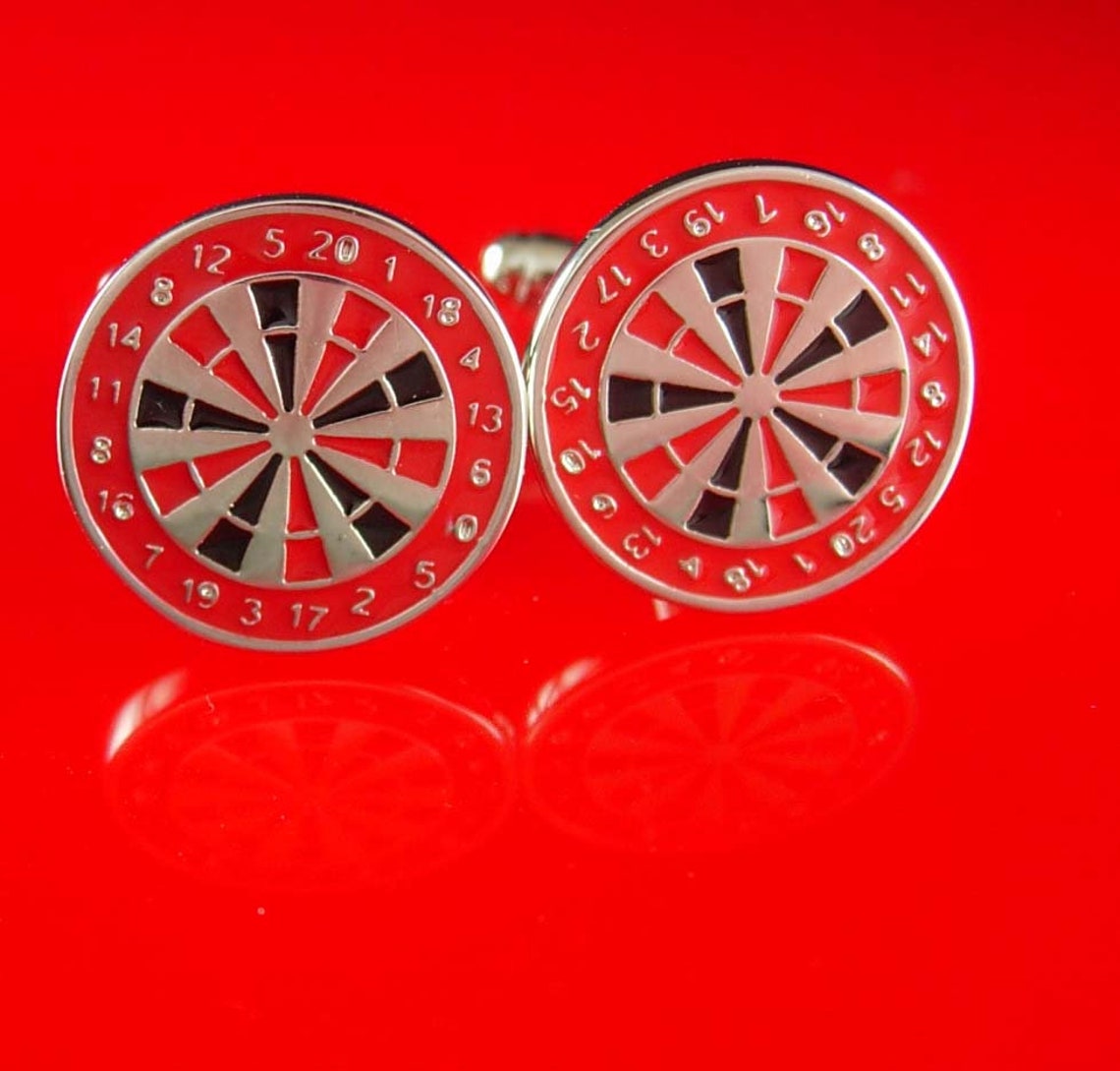 GAMERS DART Board Cufflinks Vintage Competitors Cuff Novelty - Etsy